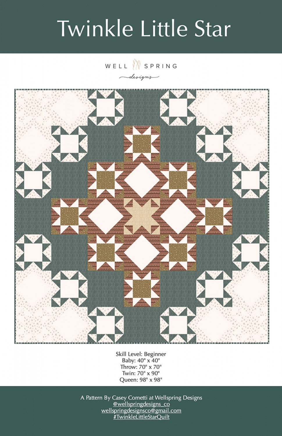 Twinkle Little Star Quilt Pattern – Quilting Books Patterns and Notions