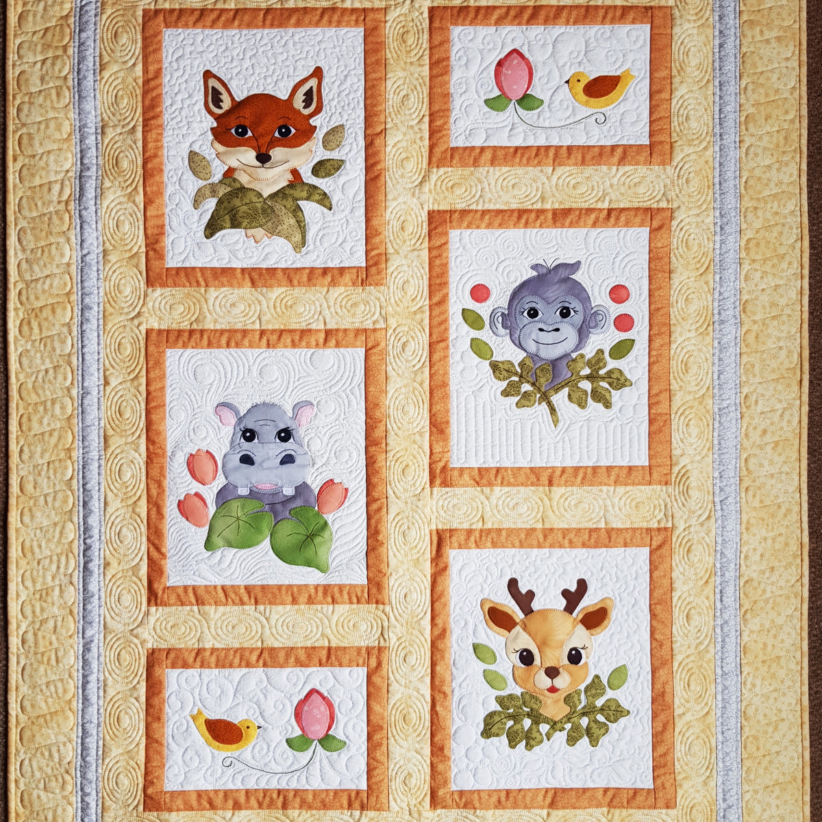 Woodland Animals Cribs Downloadable Pattern – Quilting Books Patterns ...