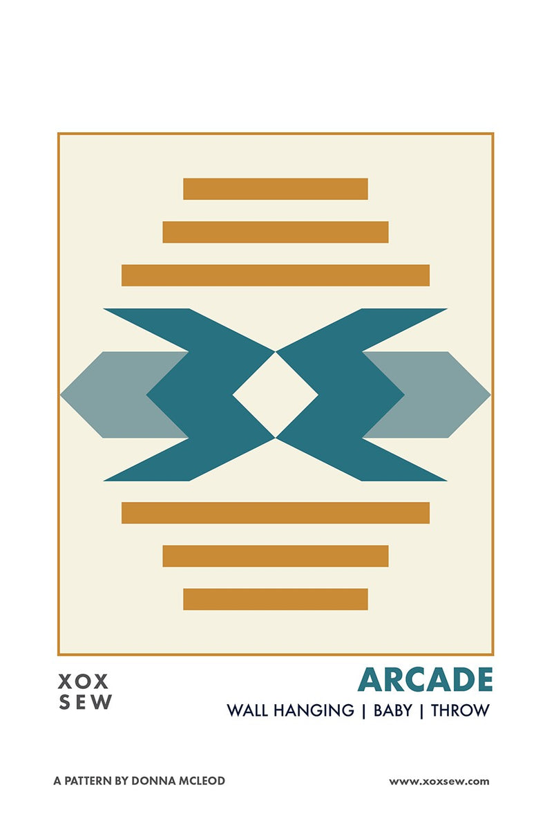 Arcade Quilt Pattern – Quilting Books Patterns and Notions