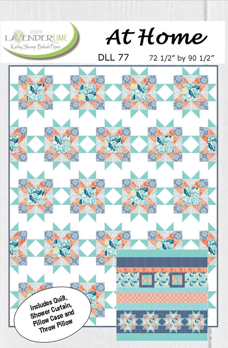 At Home Quilt Pattern – Quilting Books Patterns and Notions
