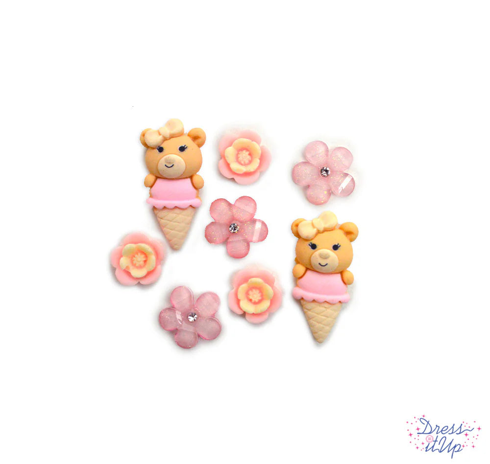 Ballerina Bears Buttons – Quilting Books Patterns and Notions