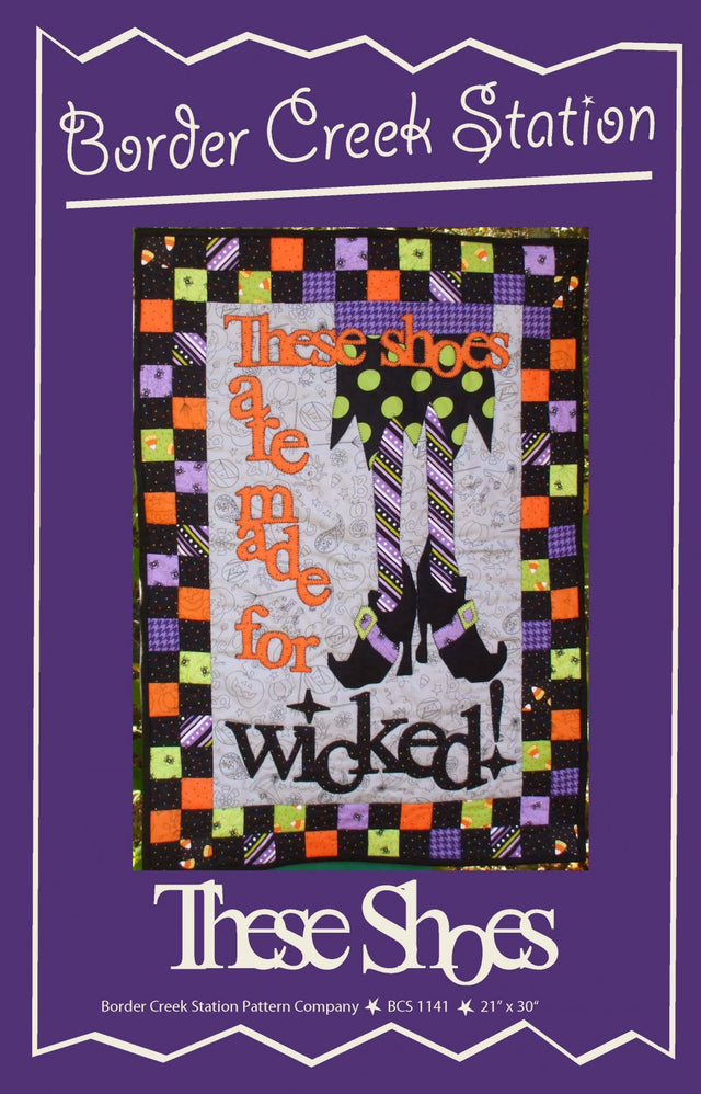 These Shoes Quilt Pattern – Quilting Books Patterns and Notions