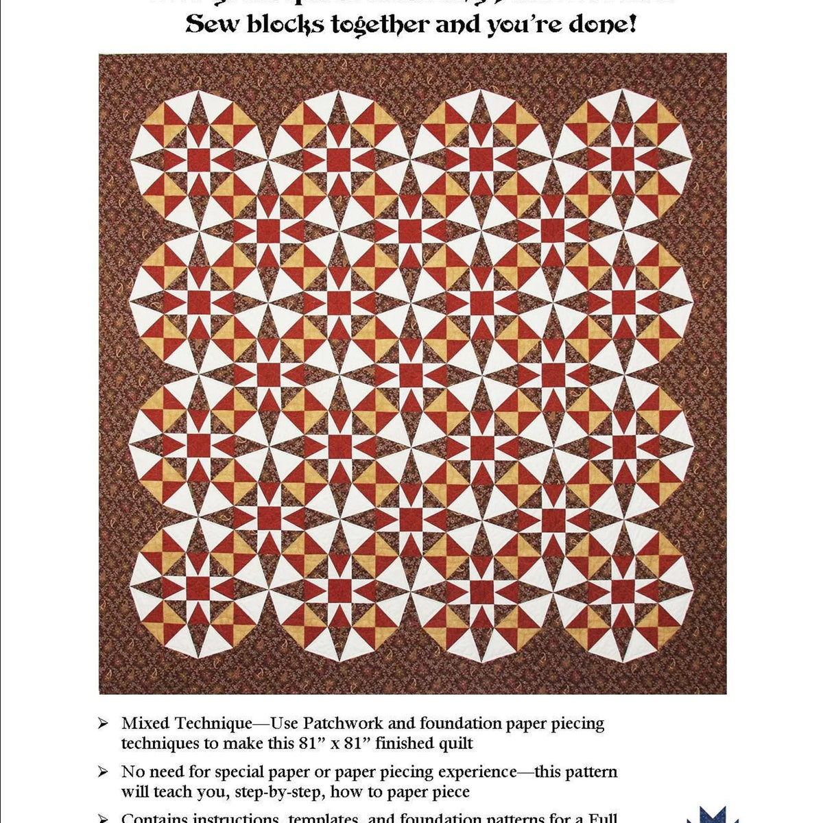 Focus on Circles Downloadable Pattern – Quilting Books Patterns and Notions
