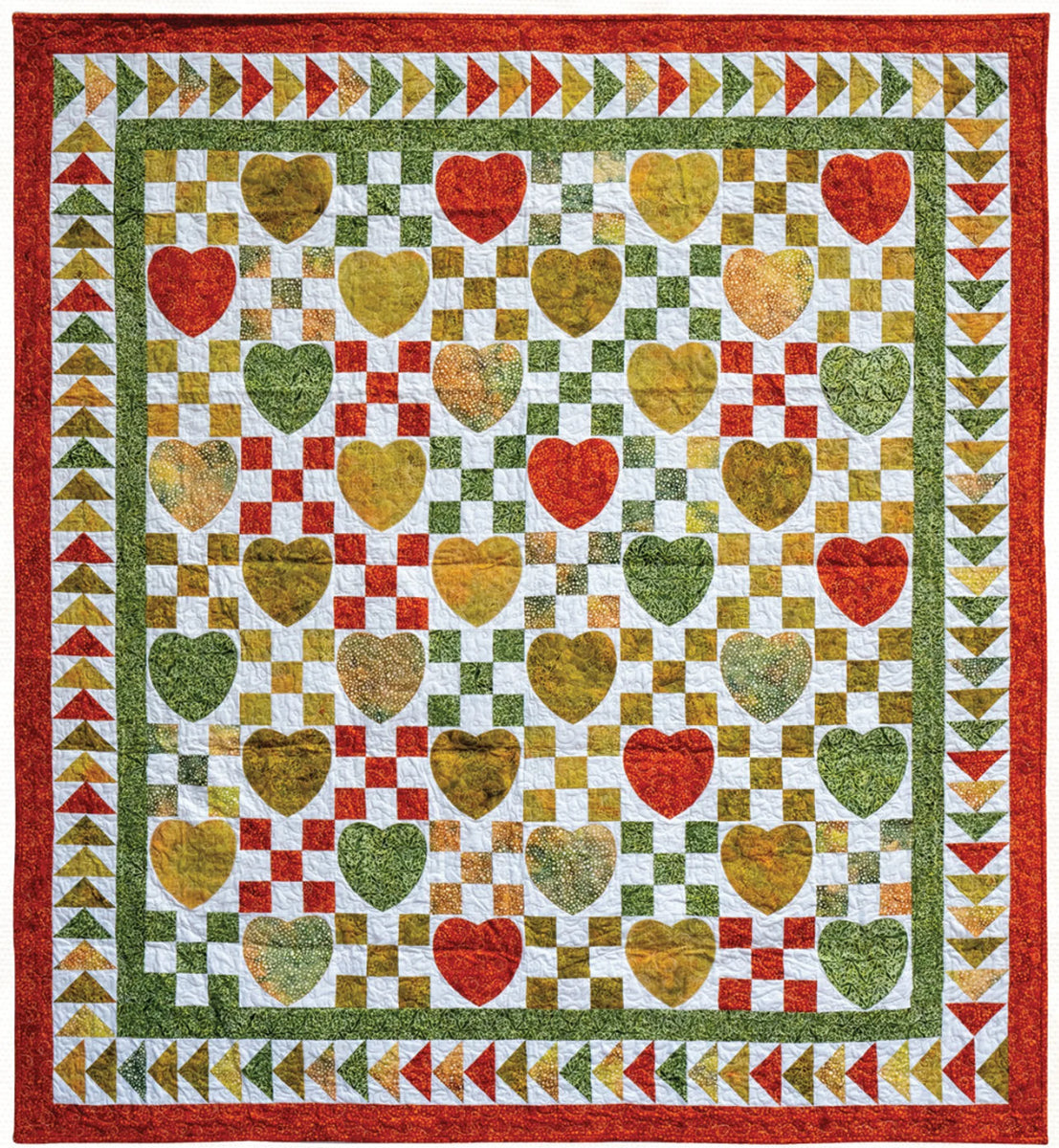 Hearts Afire Downloadable Pattern – Quilting Books Patterns and Notions
