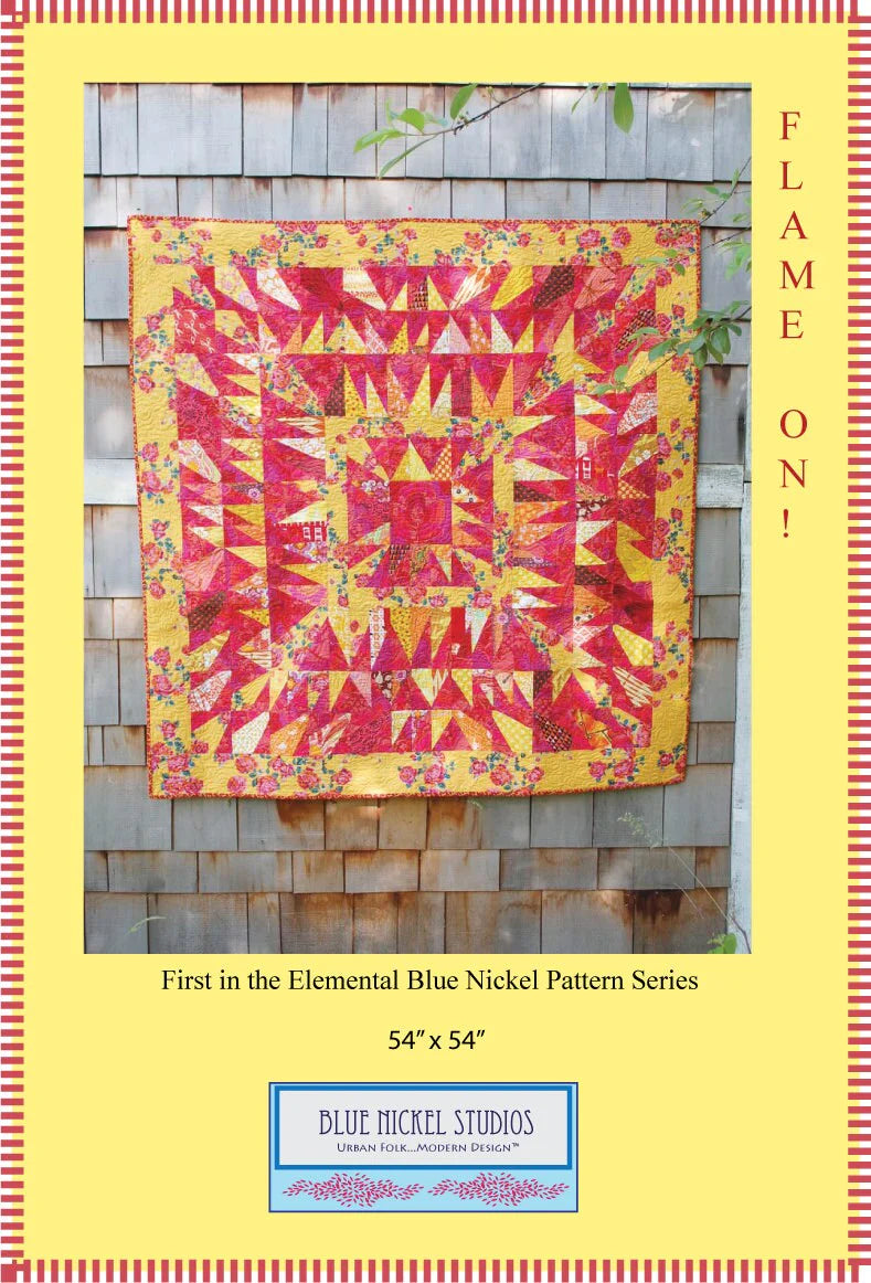 Flame On! Quilt Pattern – Quilting Books Patterns and Notions