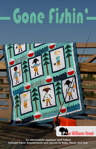 Gone Fishin' Modern Quilt Pattern – Quilting Books Patterns and Notions