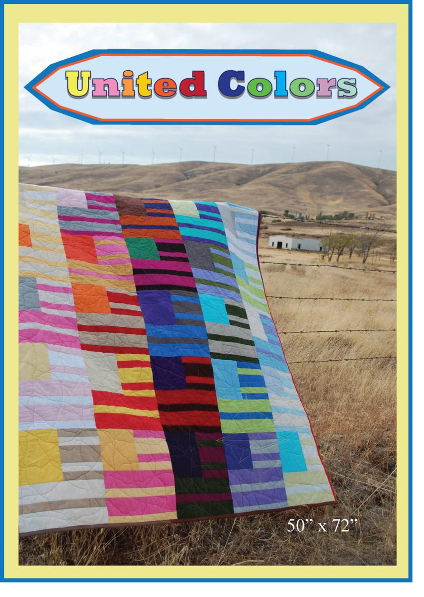 United Colors Quilt Pattern – Quilting Books Patterns and Notions