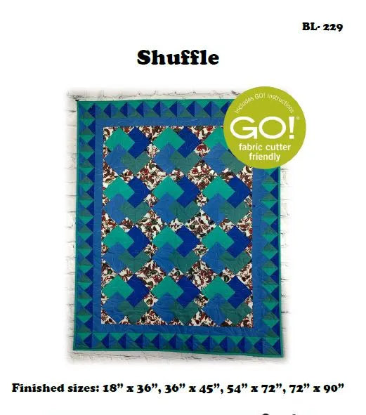 Shuffle Quilt Pattern – Quilting Books Patterns and Notions