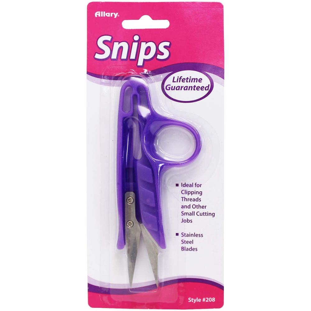 Allary Solid Color Thread Snips 4.75" – Quilting Books Patterns and Notions