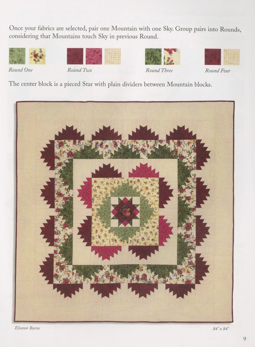Delectable Mountains Quilt – Quilting Books Patterns and Notions