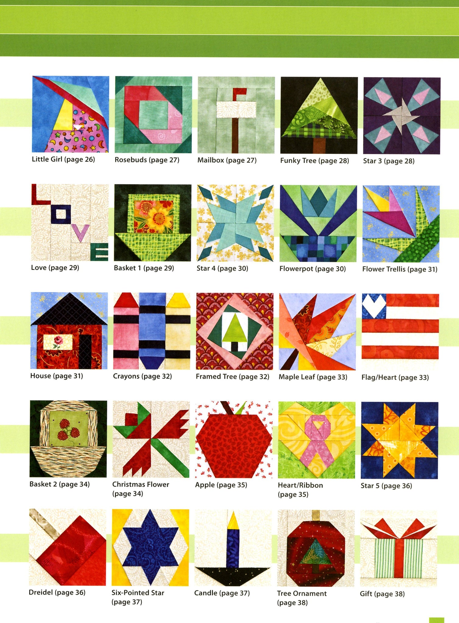 50 Little Paper-Pieced Blocks Quilting Patterns – Quilting Books ...