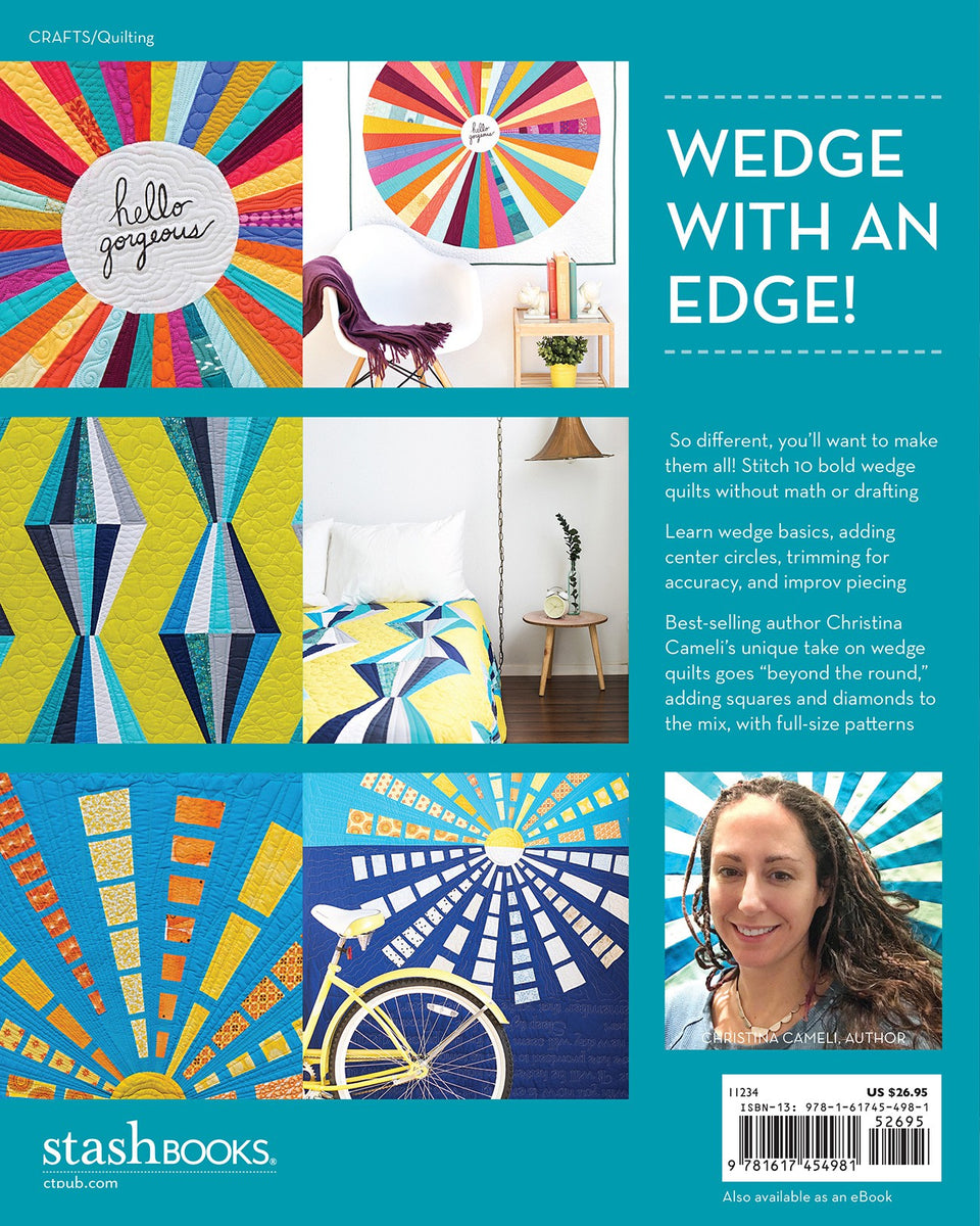 Wedge Quilt Workshop Quilters Pattern – Quilting Books Patterns and Notions