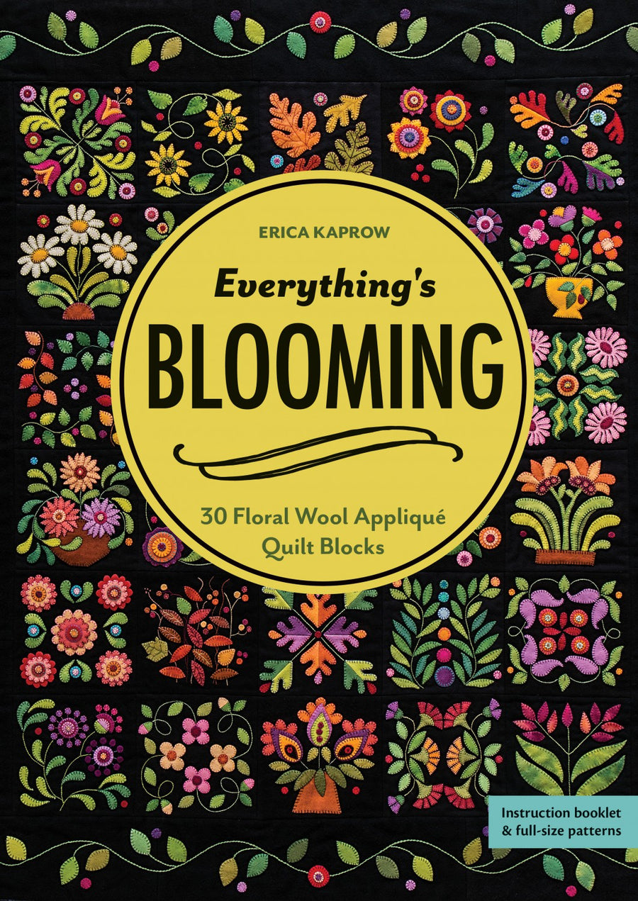 Everything's Blooming Quilters Pattern – Quilting Books Patterns and ...