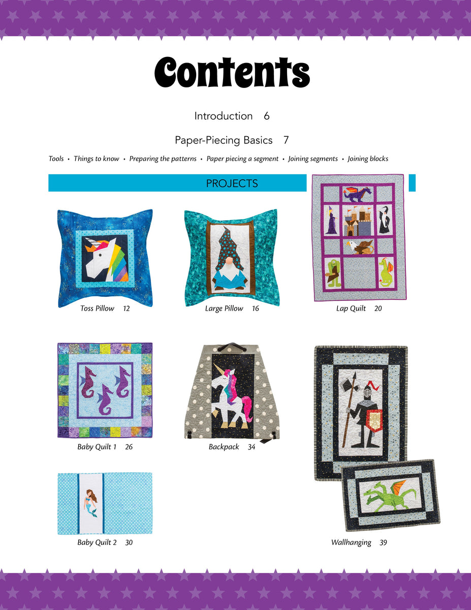 Sew Magical Pattern – Quilting Books Patterns and Notions