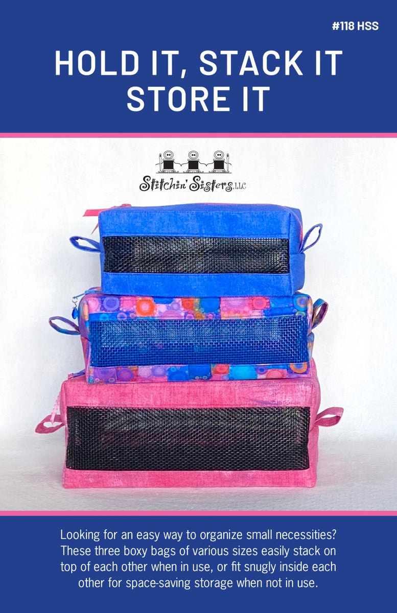 Hold It, Stack It, Store It Pattern – Quilting Books Patterns and Notions