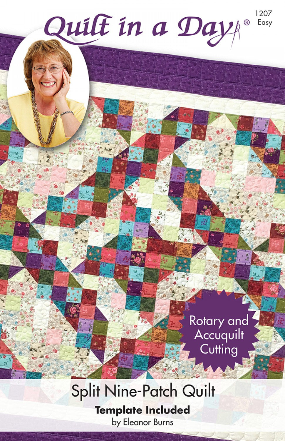 Split Nine Patch Quilt Quilters Pattern – Quilting Books Patterns and ...