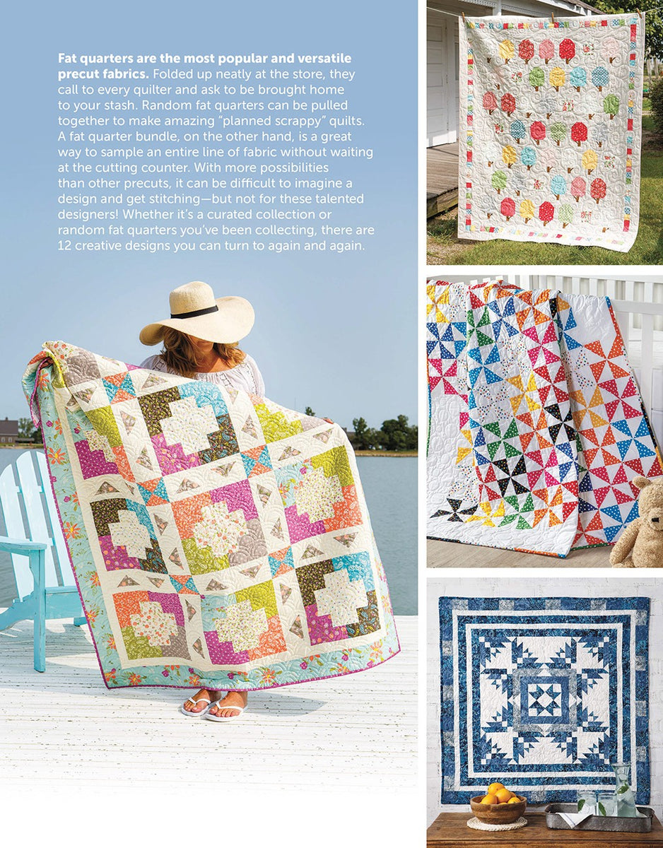 Fat Quarter Friendly Quilts Patterns – Quilting Books Patterns and Notions