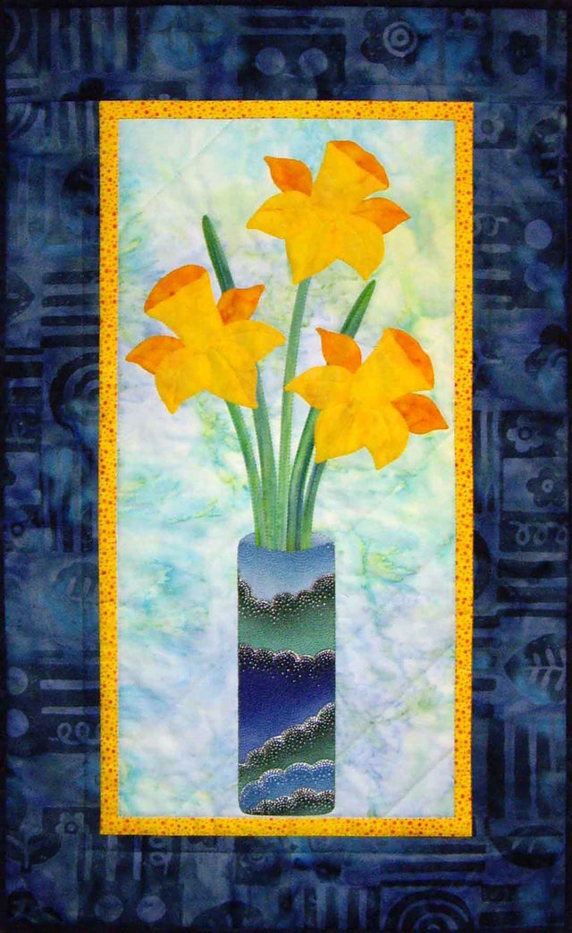 A Touch of Spring - Daffodil Flowers QBPN Patterns – Quilting Books ...