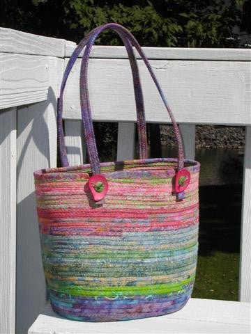 Bali Bags - Fabric Covered Clothesline Crafts Pattern – Quilting Books ...