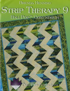 Strip Therapy 9 - Bali Pop Conundrum Quilting – Quilting Books Patterns ...