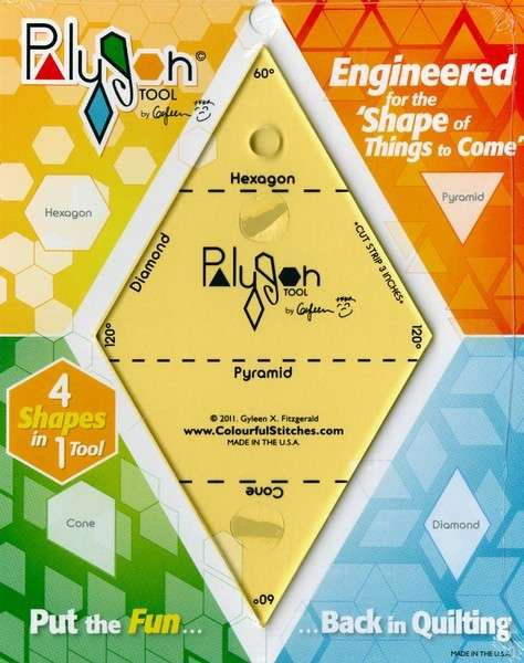 Polygon Tool Quilt – Quilting Books Patterns and Notions