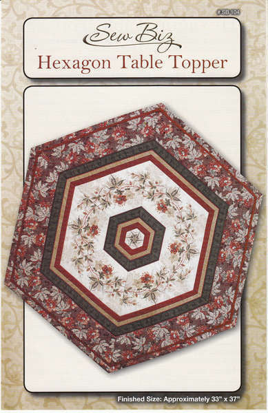 Hexagon Table Topper Quilters – Quilting Books Patterns and Notions