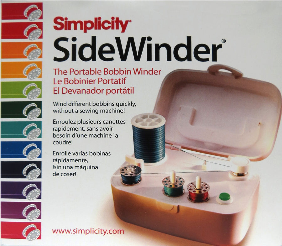 Side Winder Portable Bobbin Winder Quilt Patterns – Quilting Books ...