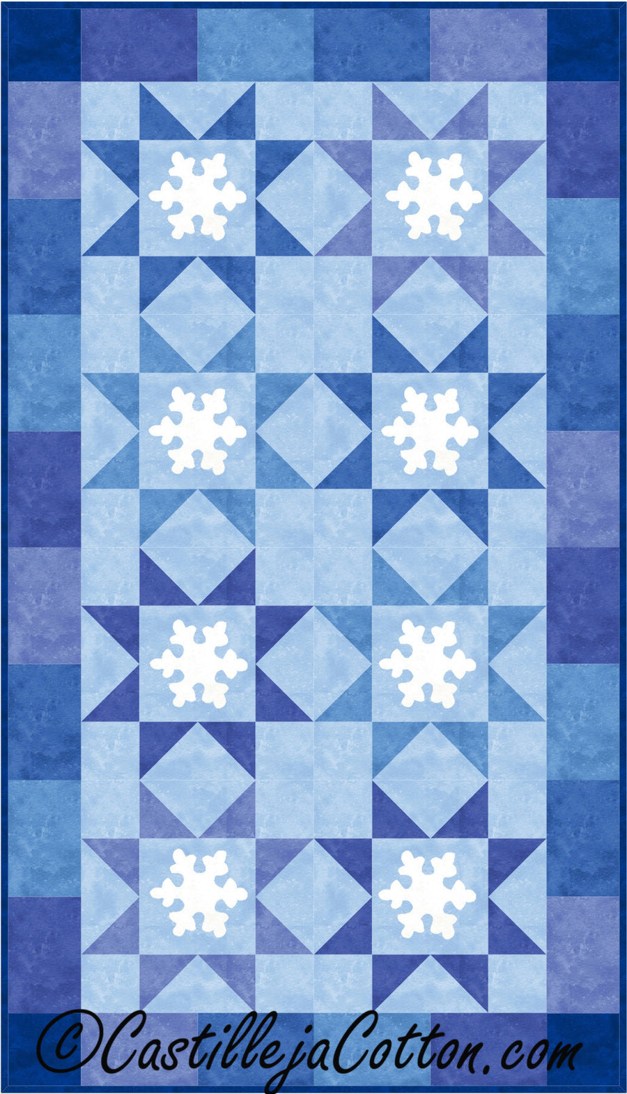 Starry Seasonal Runner - One Pattern – Quilting Books Patterns and Notions