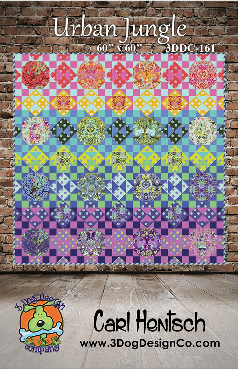 Urban Jungle Quilters Pattern – Quilting Books Patterns and Notions