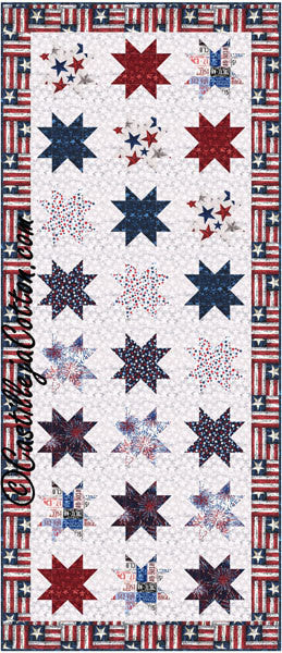 Floating Stars Runner Quilting Pattern – Quilting Books Patterns and ...
