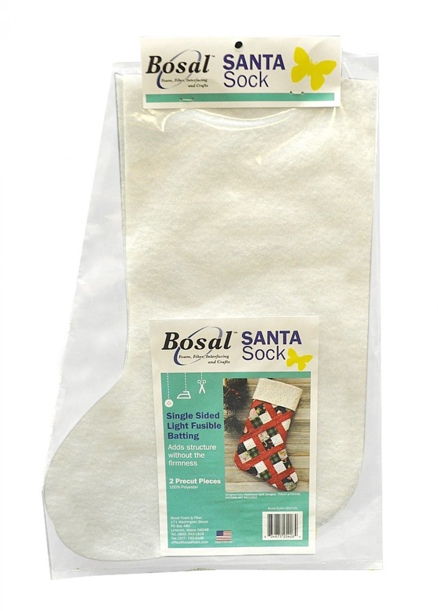 Santa Sock Pattern – Quilting Books Patterns and Notions