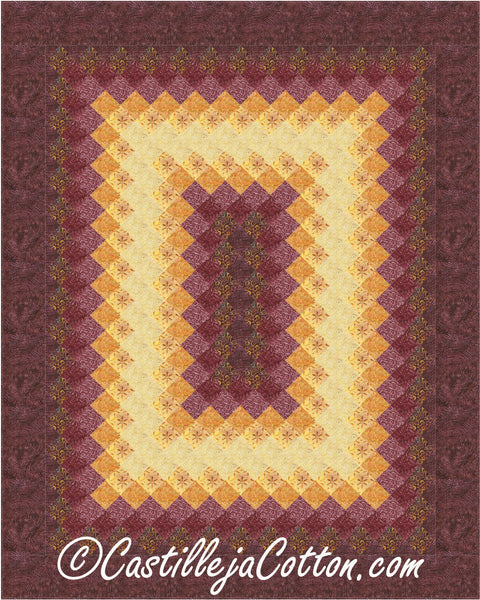 Glowing Rectangle Quilt Pattern – Quilting Books Patterns and Notions