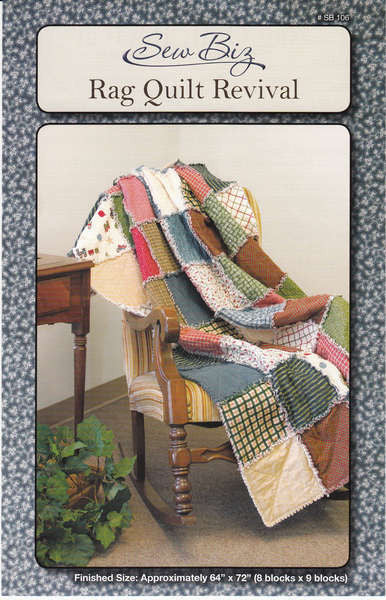 Rag Quilt Revival Quilt – Quilting Books Patterns and Notions