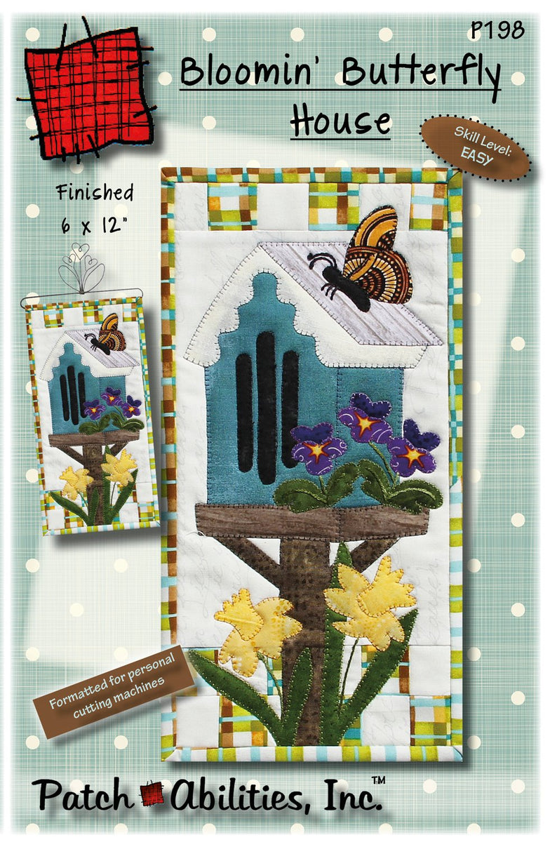 Blooming Butterfly House Downloadable Pattern – Quilting Books Patterns ...