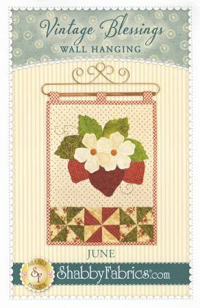 Vintage Blessings Wall Hanging - June Quilting – Quilting Books ...