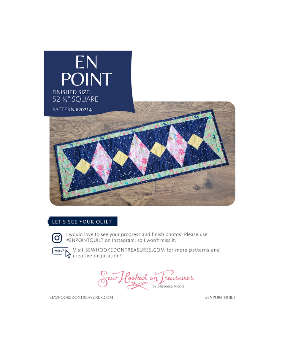 En Point Downloadable Pattern – Quilting Books Patterns and Notions