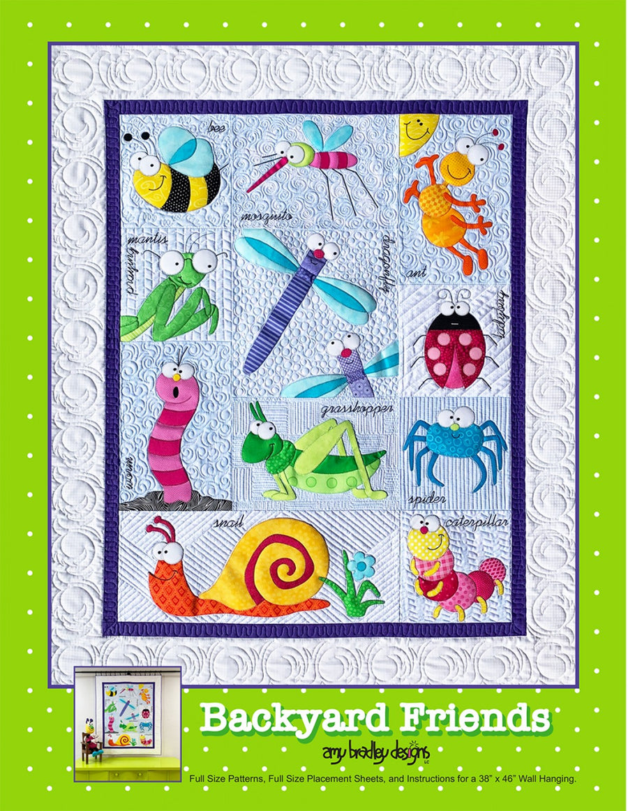 Backyard Friends Quilt Pattern Patterns – Quilting Books Patterns and ...