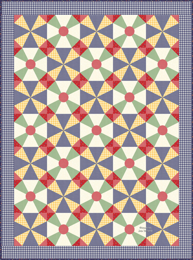 Propeller Points Downloadable Pattern – Quilting Books Patterns and Notions