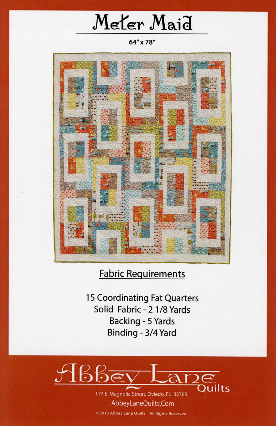 Meter Maid Patterns – Quilting Books Patterns and Notions