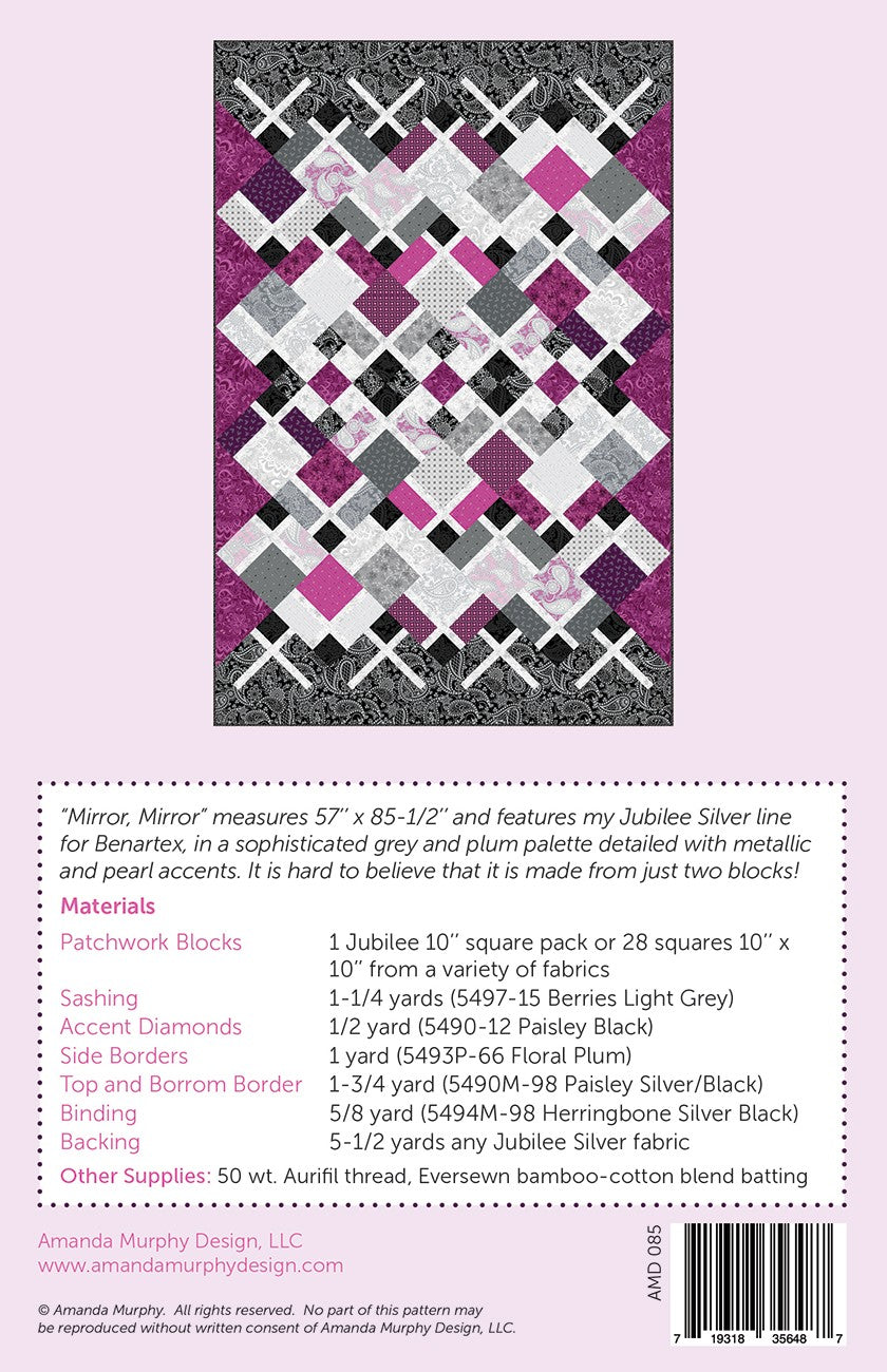 Mirror Mirror Quilting Patterns – Quilting Books Patterns and Notions