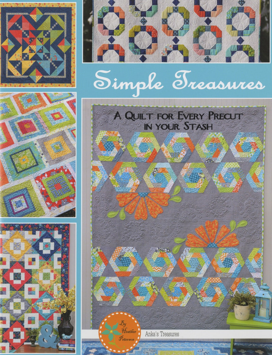 Simple Treasures Quilting Patterns – Quilting Books Patterns and Notions