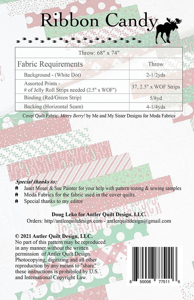 Ribbon Candy Quilt Pattern Quilt Patterns – Quilting Books Patterns and ...