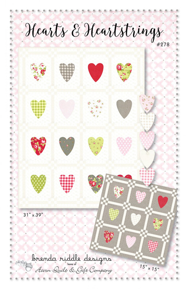 Heart & Heartstrings Patterns – Quilting Books Patterns and Notions