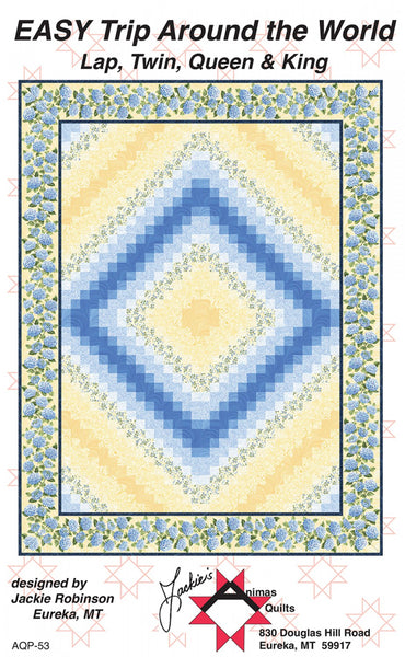 Easy Trip Around the World Quilting Patterns – Quilting Books Patterns ...