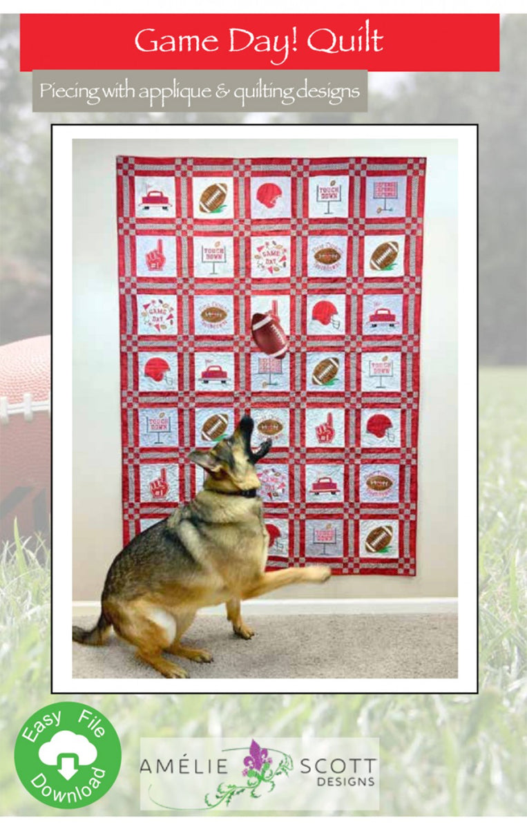 Game Day! Quilt Pattern – Quilting Books Patterns and Notions