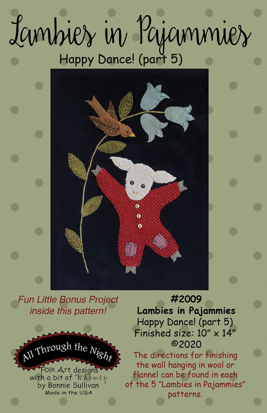Lambies in Pajammies Part 5 Pattern – Quilting Books Patterns and Notions