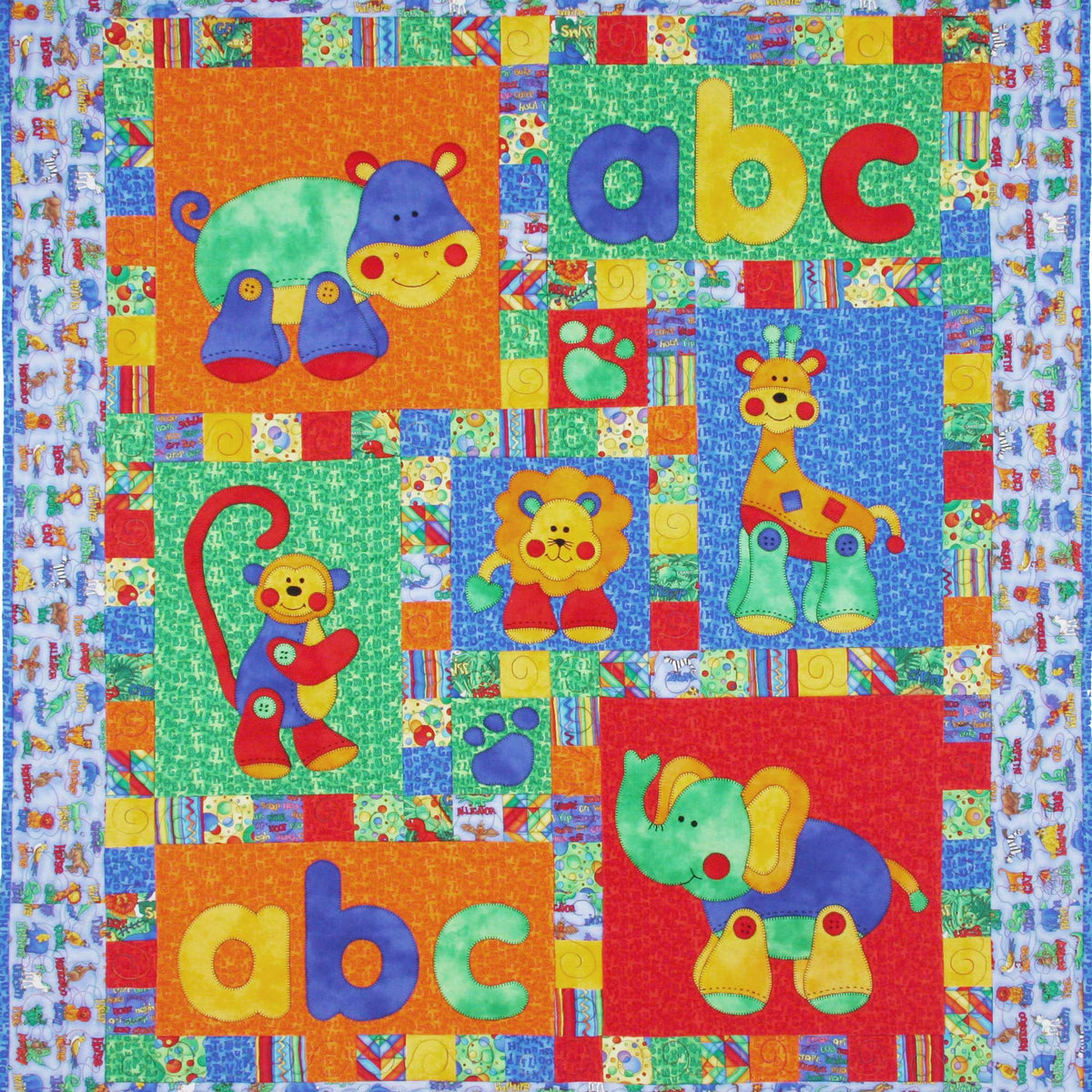 Alphabet Jungle Downloadable Pattern – Quilting Books Patterns and Notions