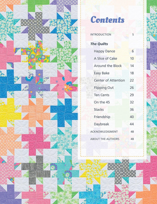 Easy Layer Cake Quilts 2 Quilters Pattern – Quilting Books Patterns and ...