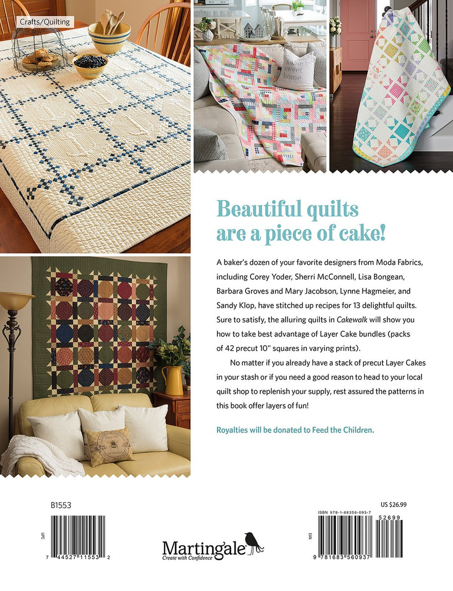 Moda All-Stars Cakewalk Patterns – Quilting Books Patterns and Notions