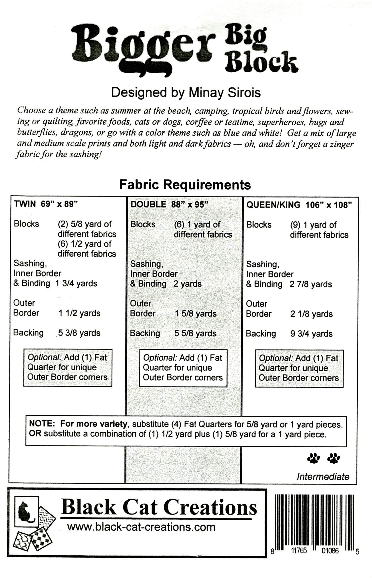 Bigger Big Block Quilting Patterns – Quilting Books Patterns and Notions